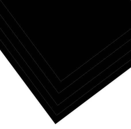 Premium A4 Black smooth cardboard pad 10 sheets – CraftersB2B